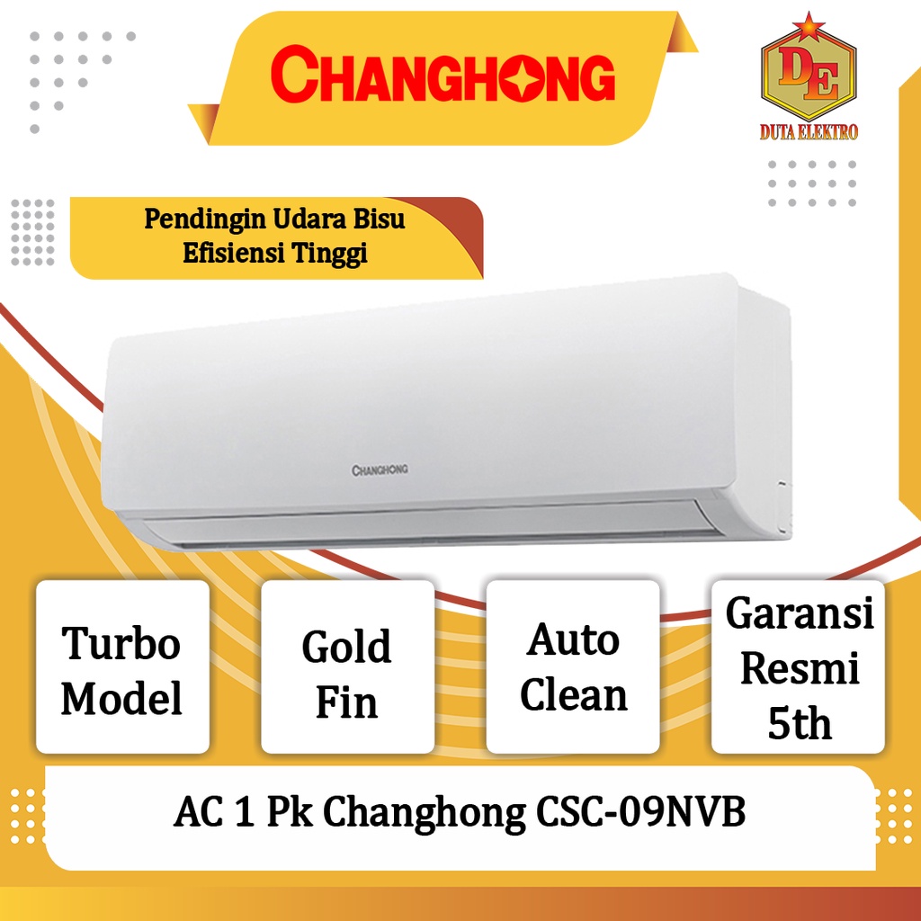 Jual AC 1pk Changhong CSC 09 NVB Standard | Shopee Indonesia