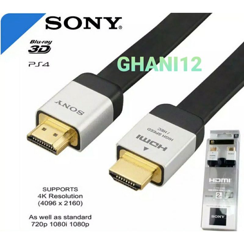 Jual Kabel HDMI SONY PREMIUM 2 meter | Shopee Indonesia