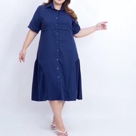 Jual NEW PRODUCT !! 9.9 DRESS 029 WANITA JUMBO BIGSIZE PLUS OVER SIZE ...