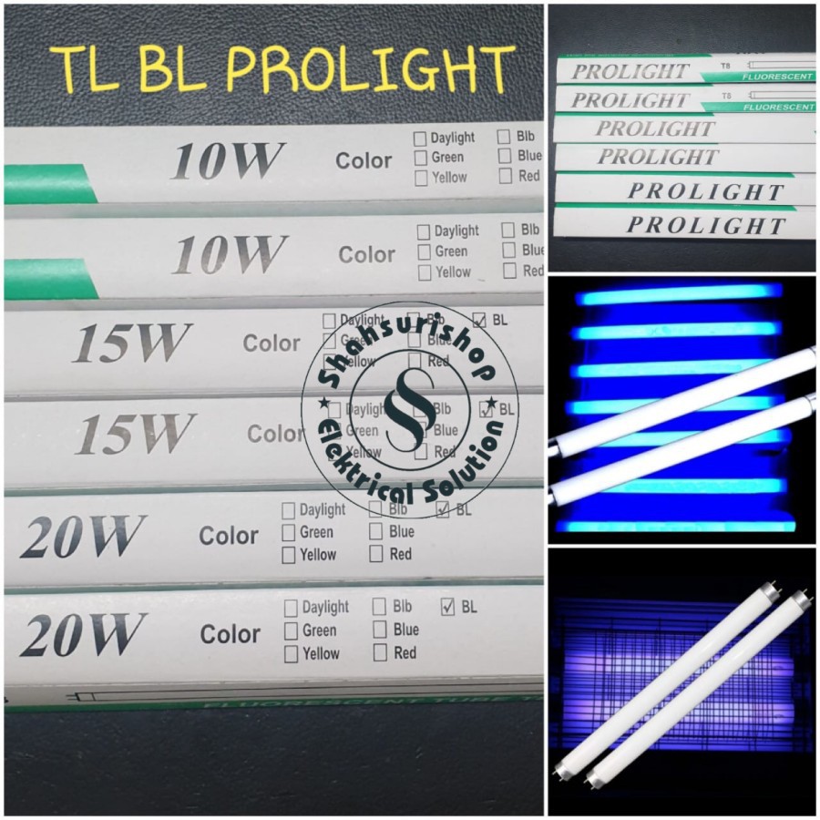 Jual LAMPU TL T8 10 WATT BL REFILL UNTUK PERANGKAP NYAMUK SERANGGA PROLIGHT KHUSUS INSTANT ...