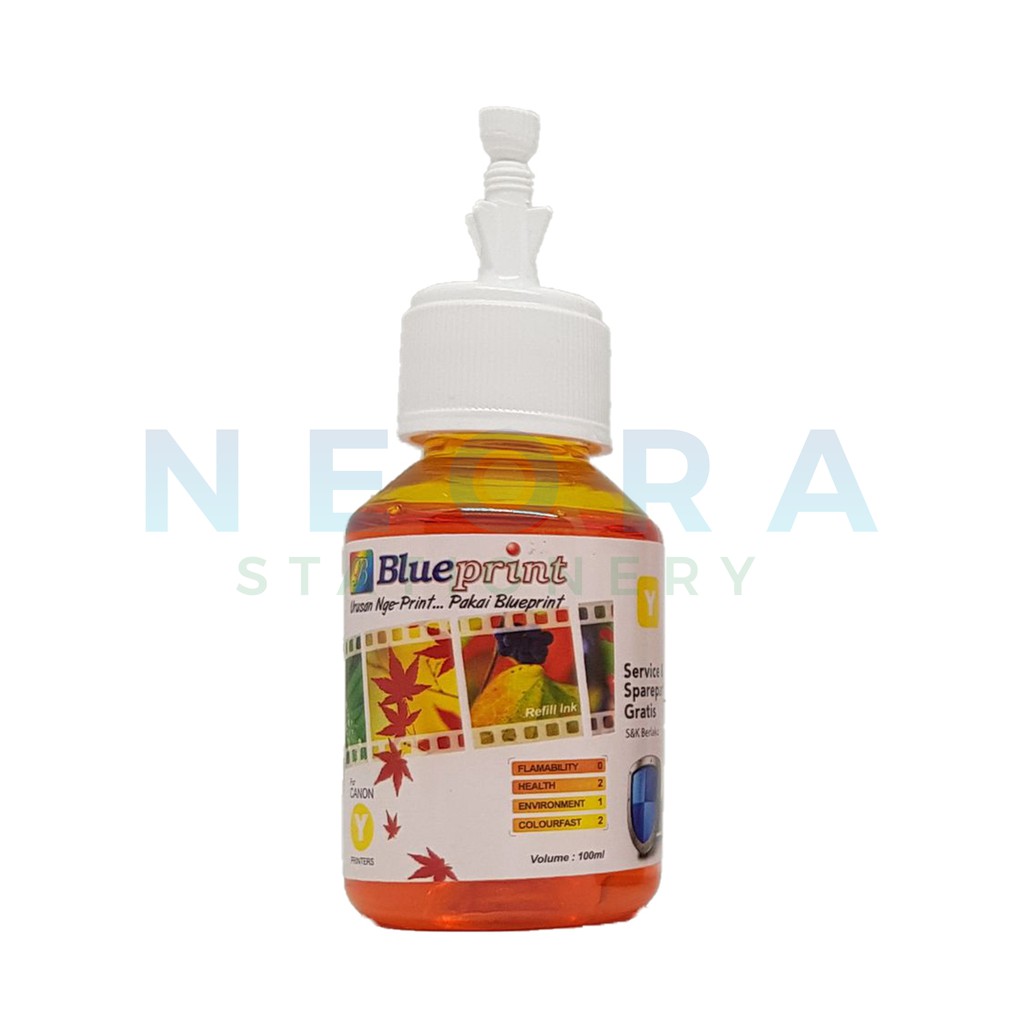 Jual Tinta Refill Blueprint Untuk Printer Canon - 100 ml | Shopee Indonesia