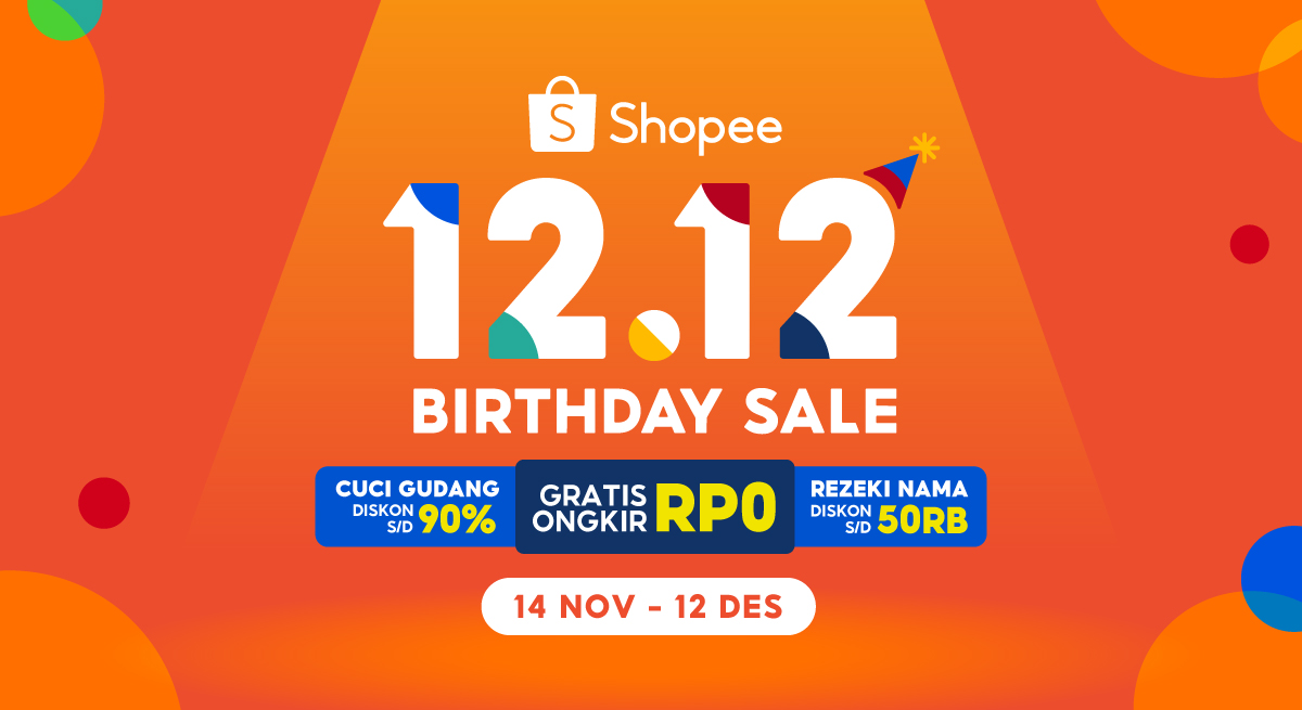 12.12 Birthday Sale 2025 | Shopee Indonesia