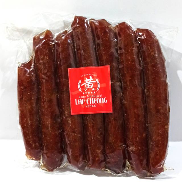 Jual Lap Cheong Medan 500g / Lap Chiong Medan 500g / Sosis Lap Cheong ...