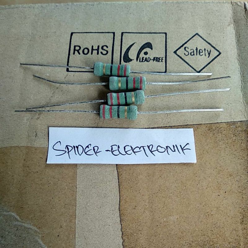 Jual Resistor 3watt JAPAN berbagai nilai varian. | Shopee Indonesia