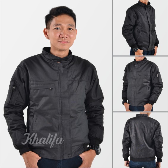Jual JAKET ANTI BARA ANTI AIR ANTI ANGIN / LENGAN KERAH / RIP /JAKET ...