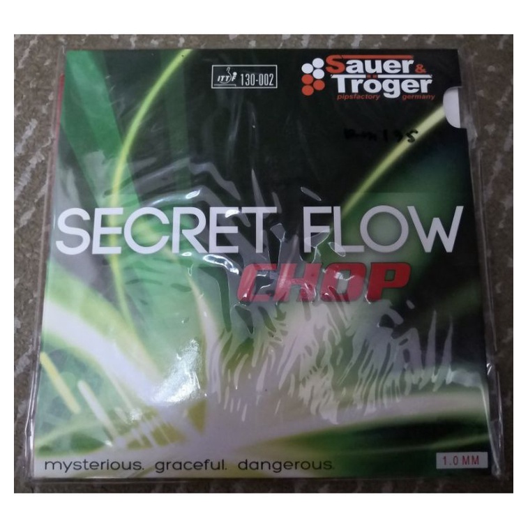 Jual KARET TENIS MEJA SAUER TROGER SECRET FLOW CHOP ORIGINAL | Shopee Indonesia
