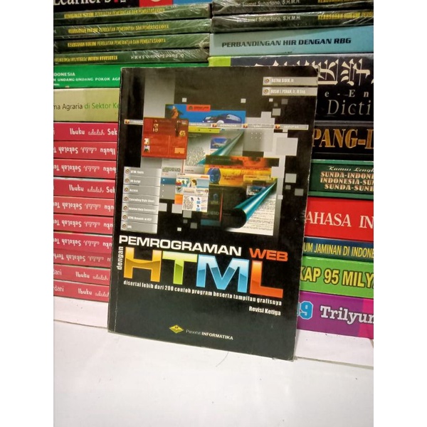 Jual Pemrograman WEBB dengan HTMLedisi ketiga | Shopee Indonesia