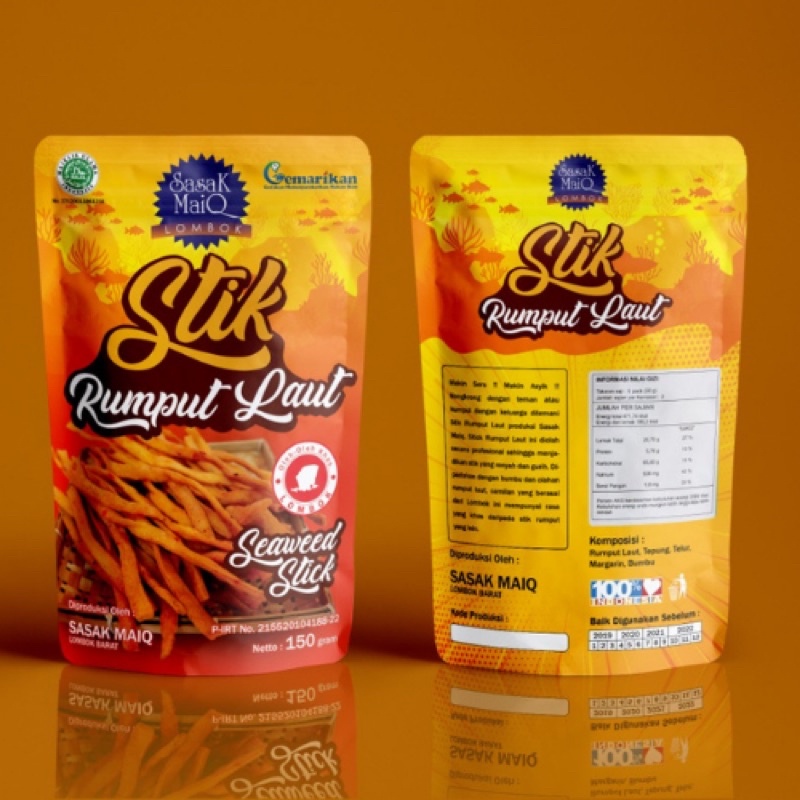 Jual CEMILAN PEDAS STIK RUMPUT LAUT | Shopee Indonesia