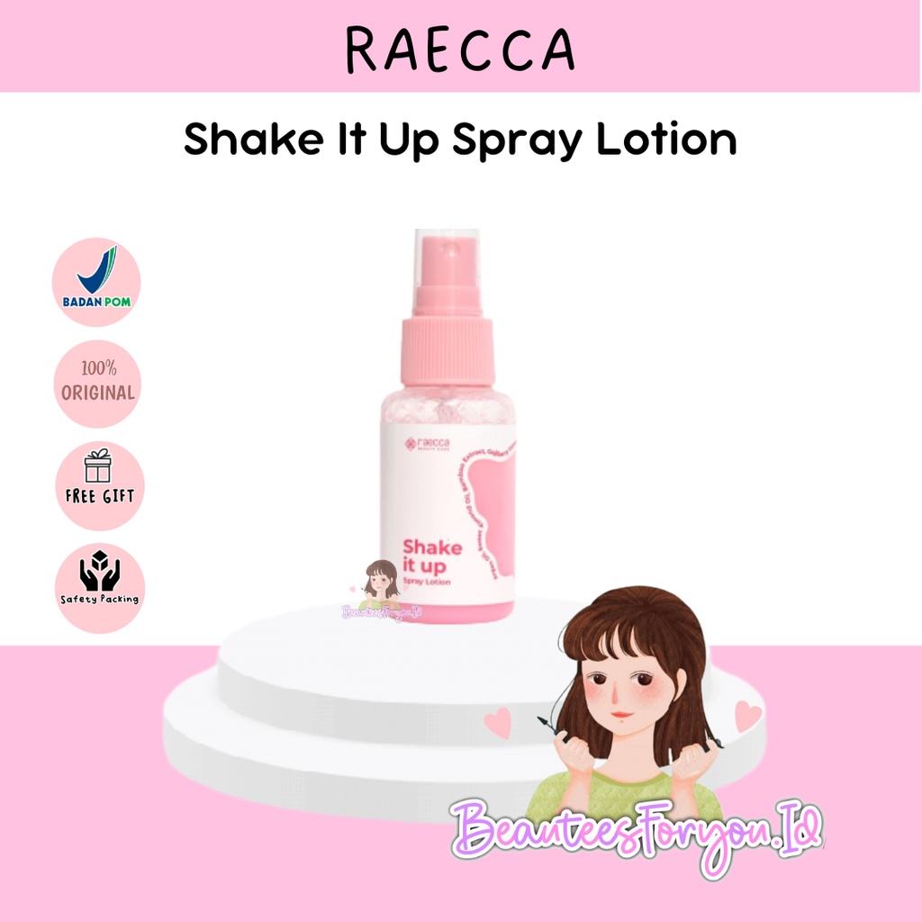 Jual Raecca Shake It Up Spray lotion | Shopee Indonesia