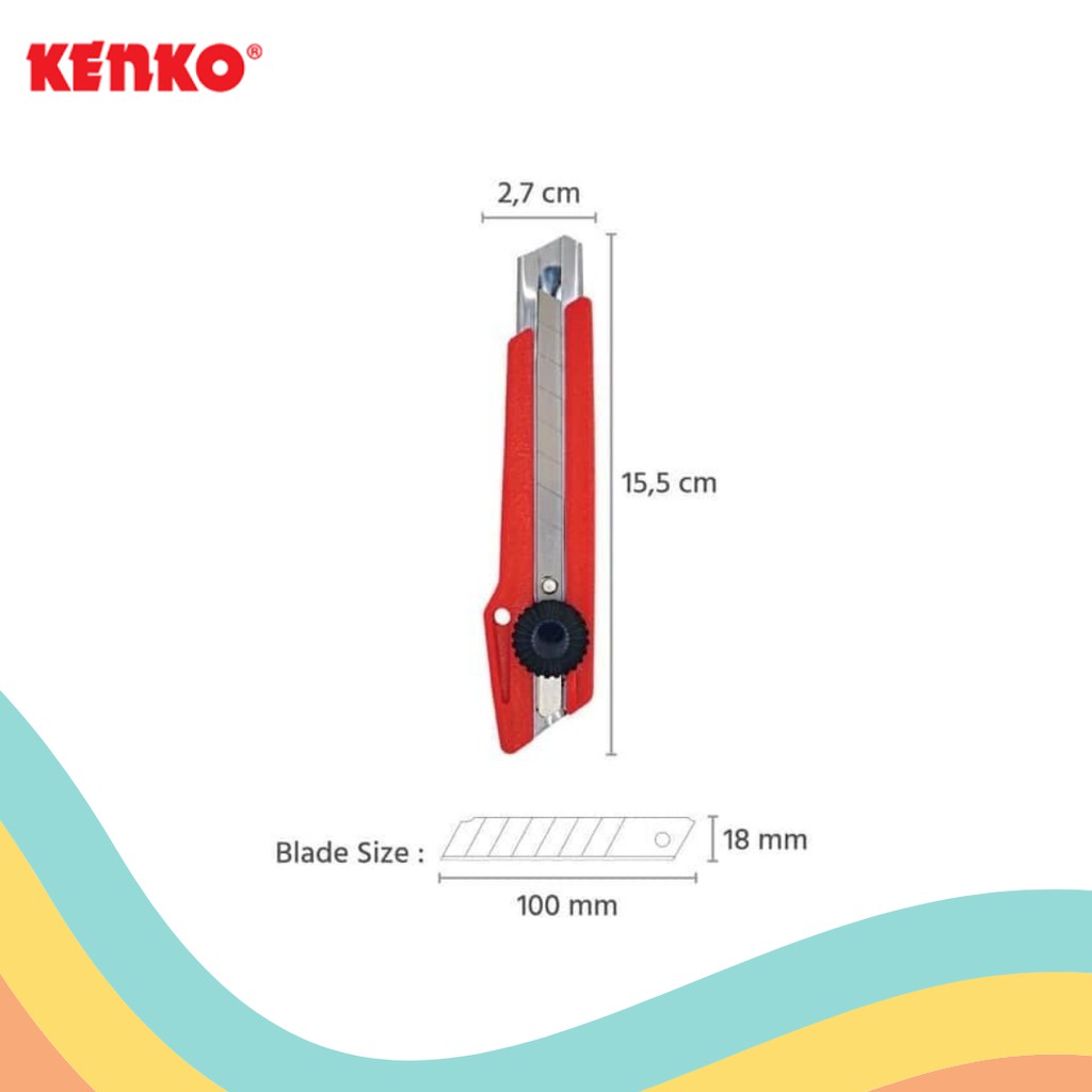 Jual CUTTER KENKO L-500 (1 PCS) | Shopee Indonesia