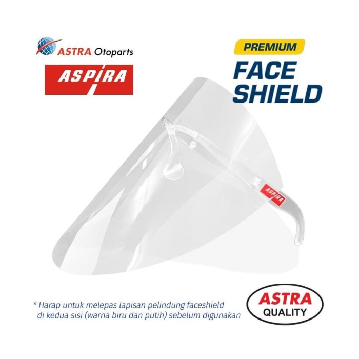 Jual Astra Premium Face Shield Kacamata Pelindung Wajah / Muka (Clear ...