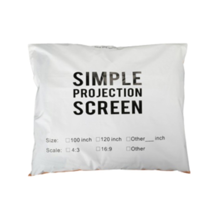 Jual Screen Proyektor | Kain Layar Proyektor Lipat Portable 100-120 ...