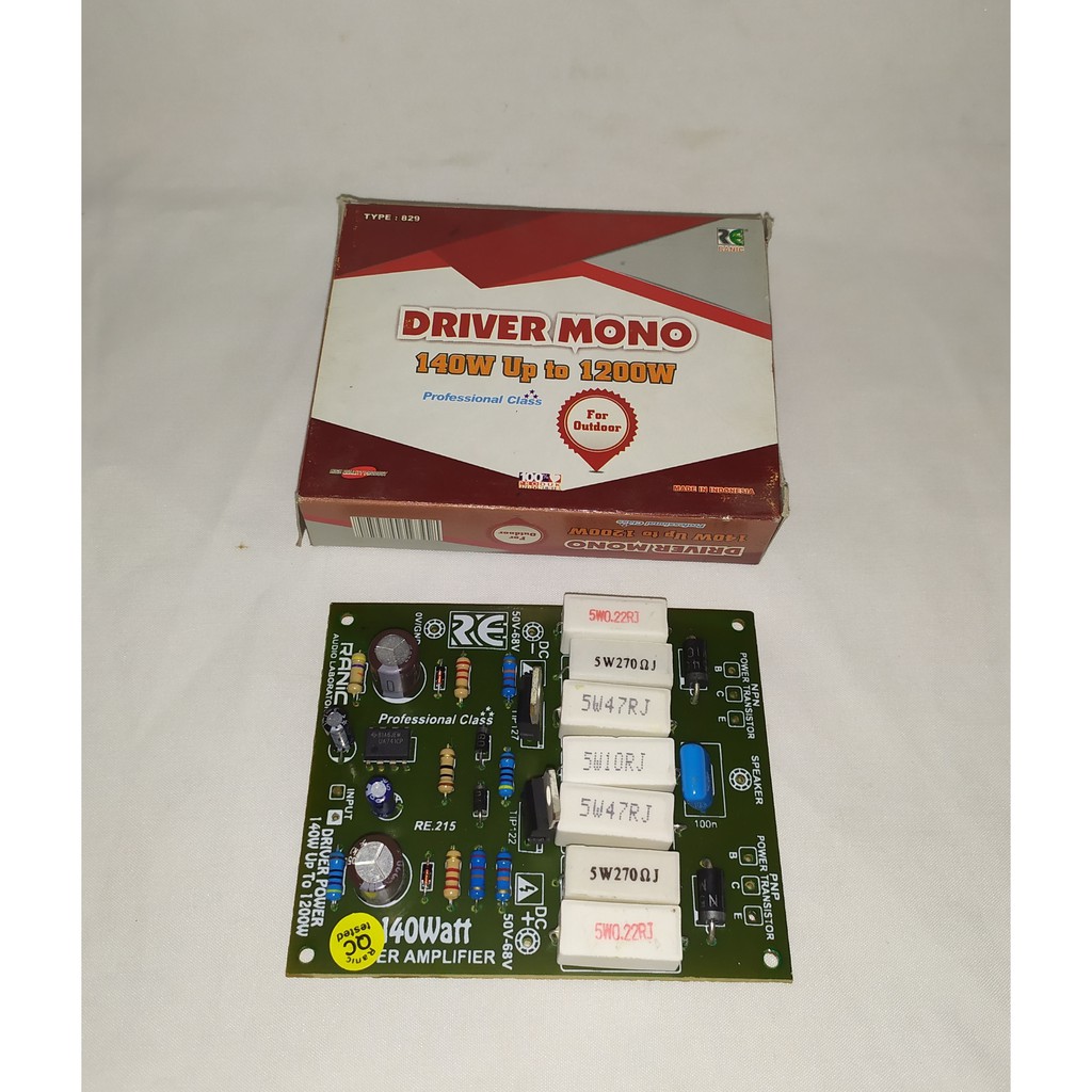 Jual Kit Ranic Kit Power Driver Mono 140w Up To 1200w Type RE.215/829 ...