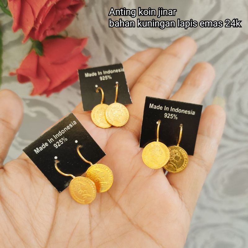 Jual anting koin jinar | Shopee Indonesia