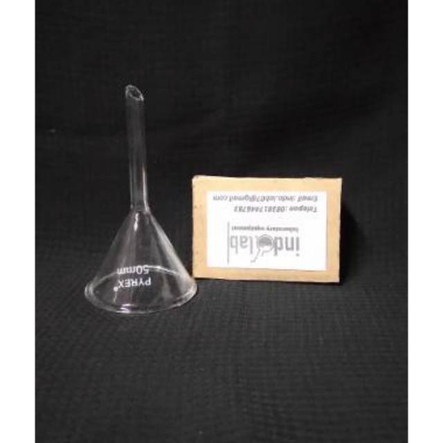 Jual CORONG KACA-FUNNEL D 50MM PYREX | Shopee Indonesia