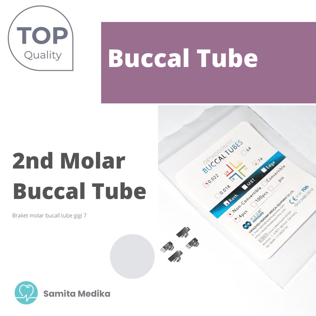 Jual BuccalTube//Buccal Tube//Buccal Tube M2// Buccaltube Headway Roth ...
