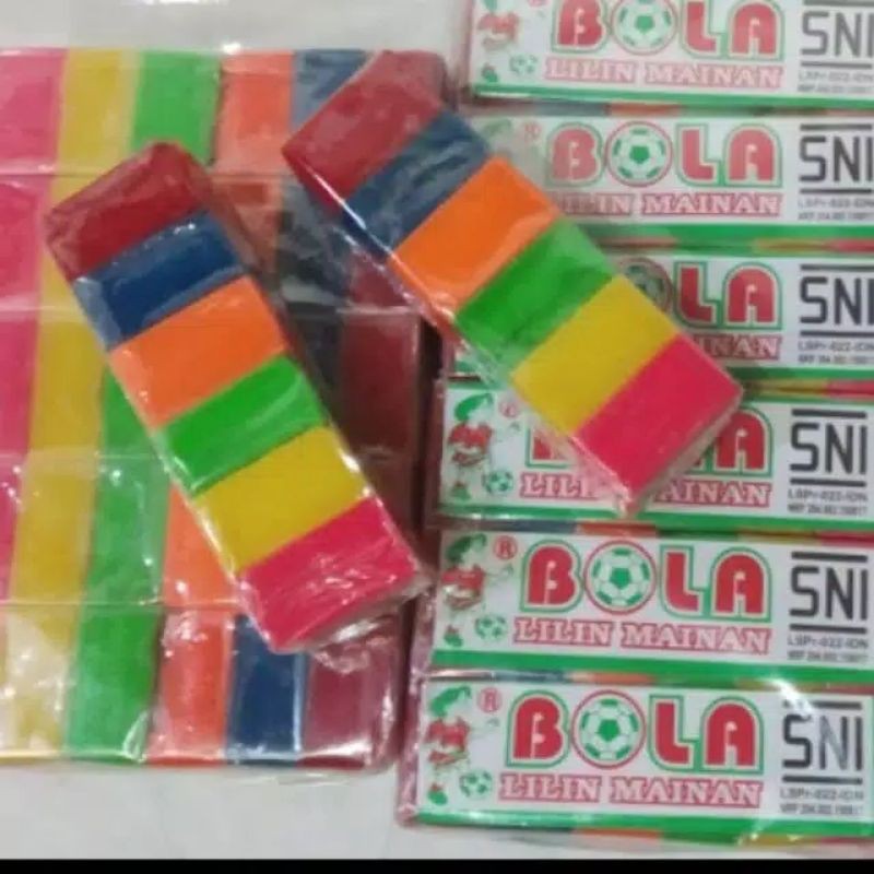 Jual Satu pak 72pcs plastisin mainan anak lilin mainan anak | Shopee ...