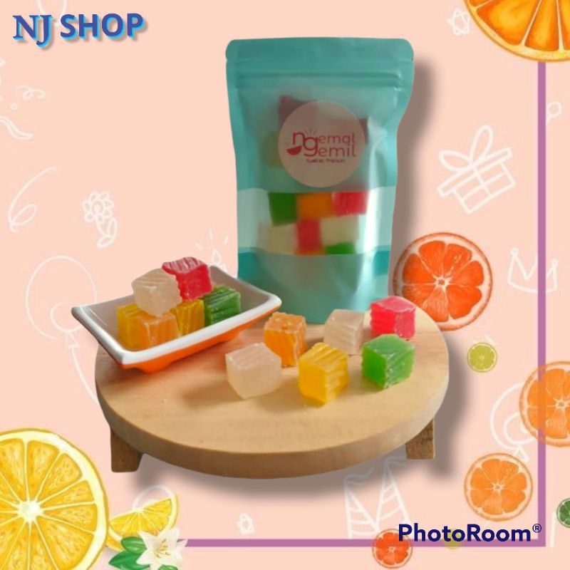 Jual [Original Snack] - Agar-agar kering premium / Agar-agar mix colour ...