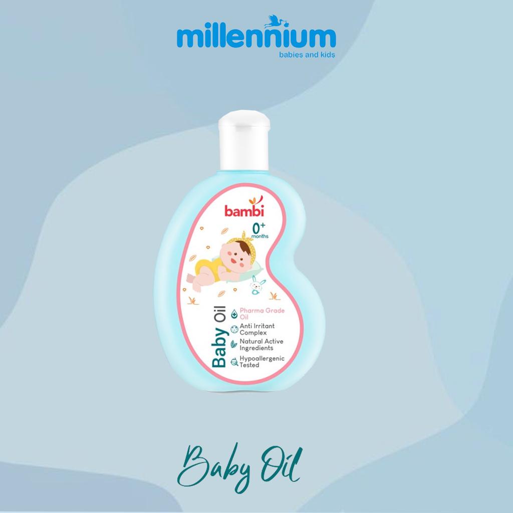 Jual Bambi Baby Oil 100ml | Shopee Indonesia