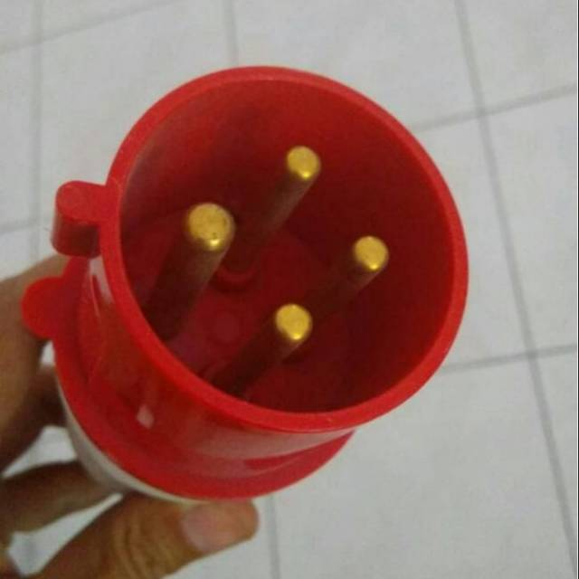 Jual Steker 3 phase 32 ampere (4 pin) | Shopee Indonesia