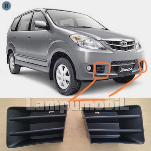 Jual Ready Garnish Tutup Bumper Toyota Avanza Tipe G (SET) | Shopee ...