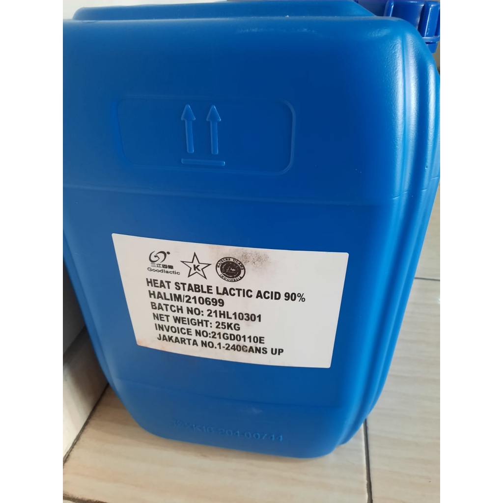 Jual Lactic acid / acid lactate / asam laktat food grade @1 kg | Shopee ...