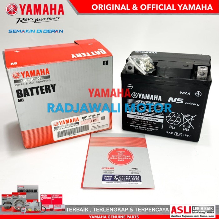 Jual AKI NTZ6V ALL NEW AEROX 155 CONNECTED ASLI ORIGINAL YAMAHA MERK NS ...