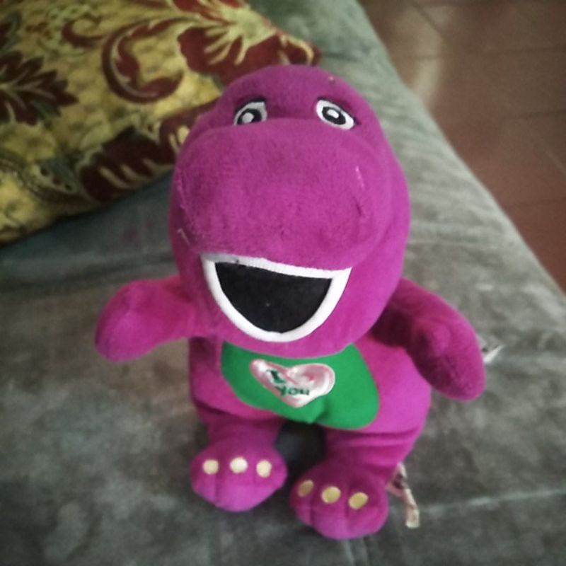 Jual Boneka Barney Original Preloved | Shopee Indonesia
