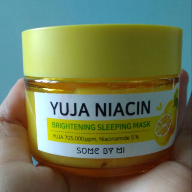 Jual PRELOVED Somebymi Yuja Niacin Sleeping Mask | Shopee Indonesia