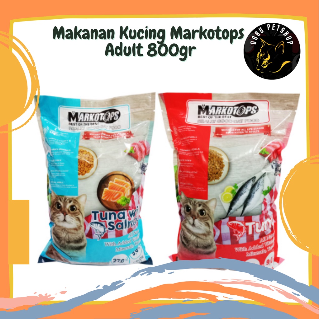 Jual Makanan Kucing Markotops All Life Stages Dry Food 800gr ...