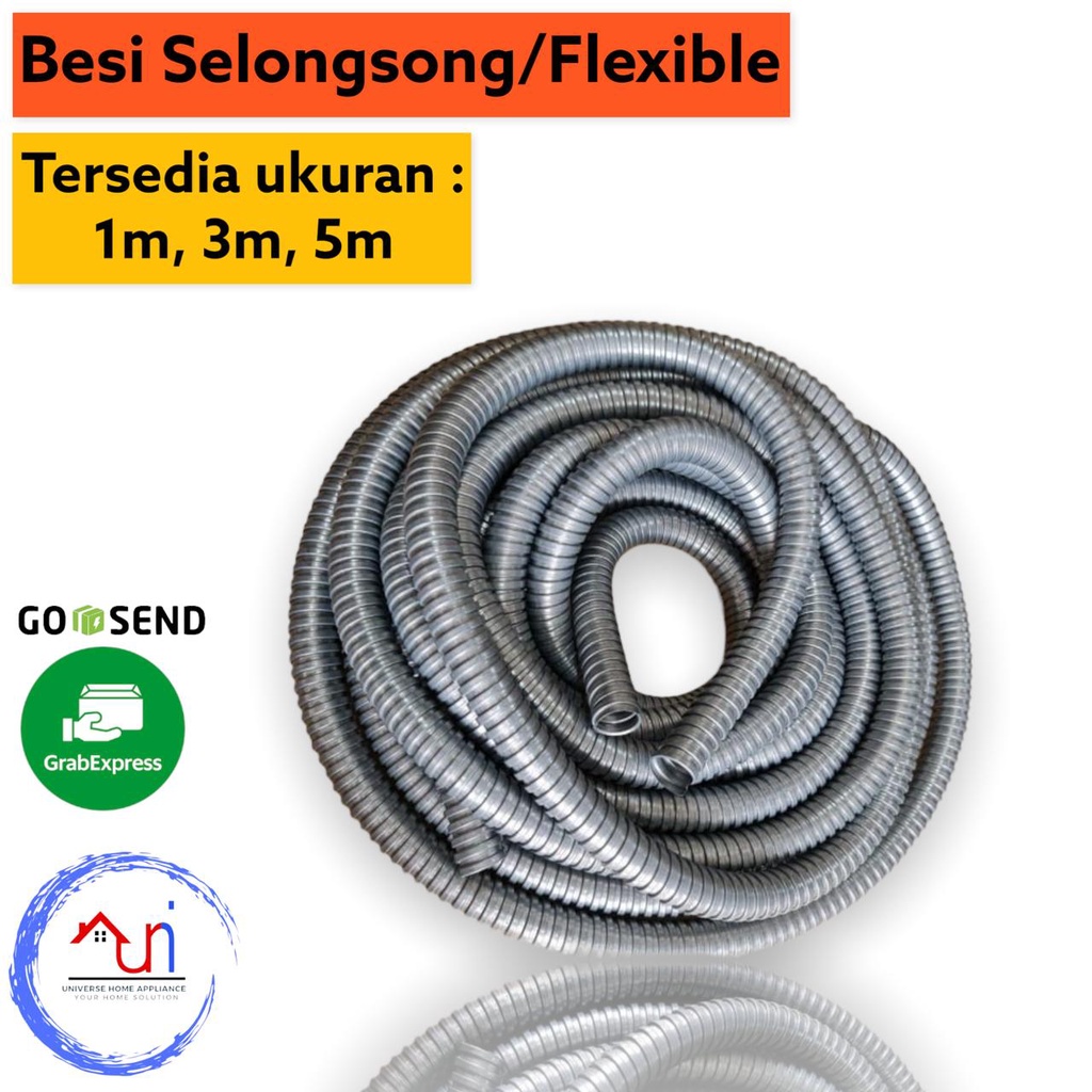 Jual BESI SELONGSONG / SELANG FLEKSIBEL / PELINDUNG SELANG GAS ...