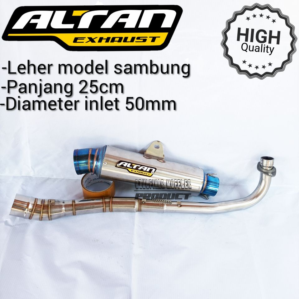 Jual KNALPOT RACING ALTAN EXHAUST KOMPETISI WINNER CORONG BLUE SMASH ...