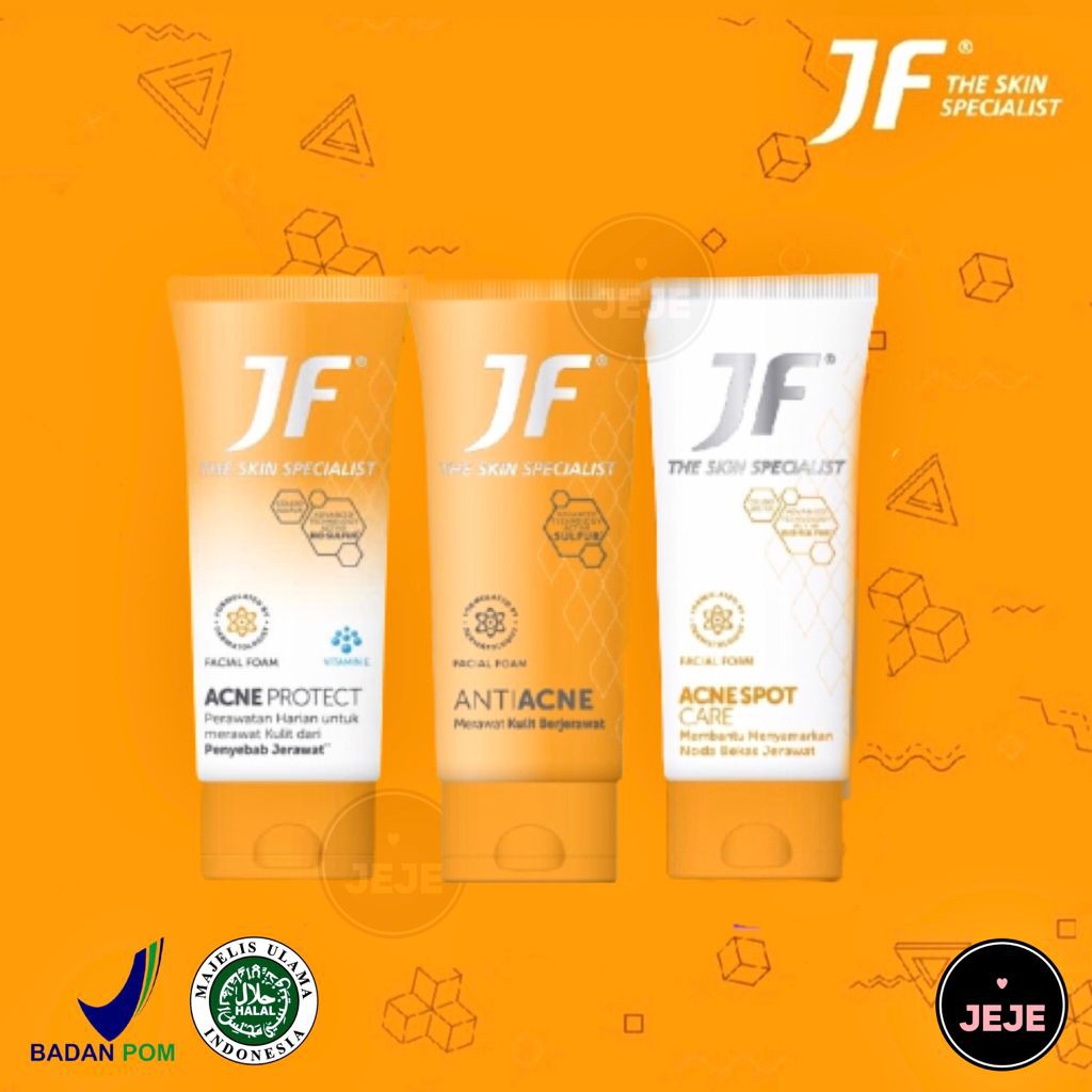 Jual JF Sulfur Facial Foam 70 gr | Anti Acne Protect Spot Care | Shopee ...