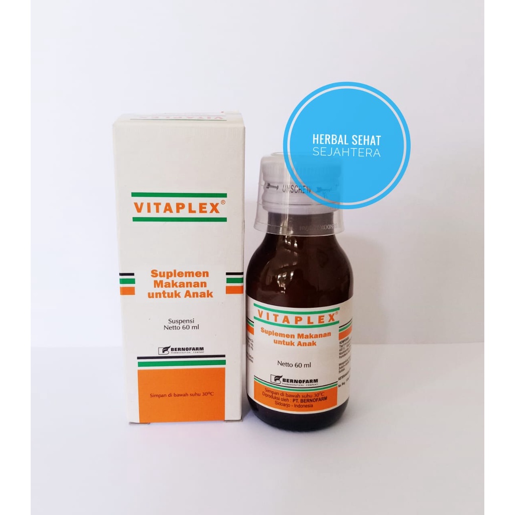 Jual VITAPLEX SIRUP 60ML Vitaplex Sirup 60 ml Vitaplek sirup - Daya ...