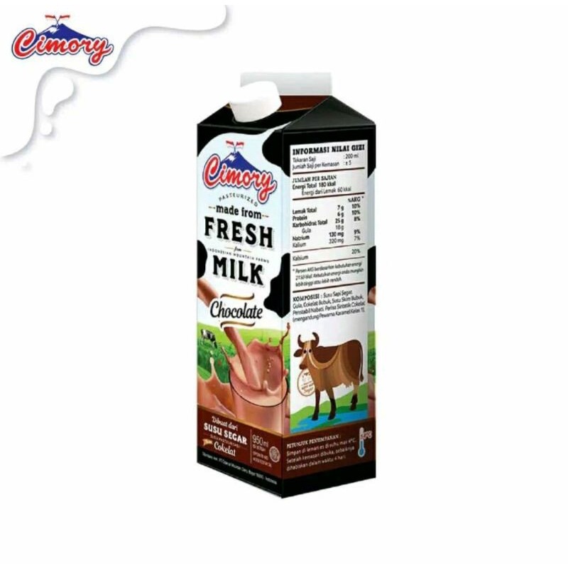 Jual fresh Milk Chocolate Cimory 950ml | Shopee Indonesia