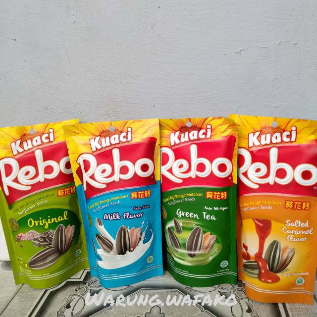 Jual Kuaci Rebo 150gr All Varian | Shopee Indonesia
