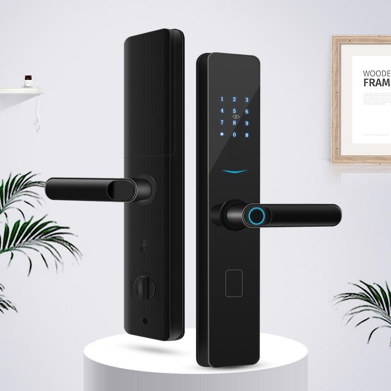 Jual Kunci pintu digital Smart Fingerprint Doorlock Card Digital Code ...