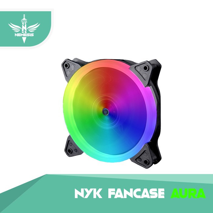 Jual NYK Nemesis Fan Case AURA RGB - Fan Casing LED 12 Cm | Shopee ...