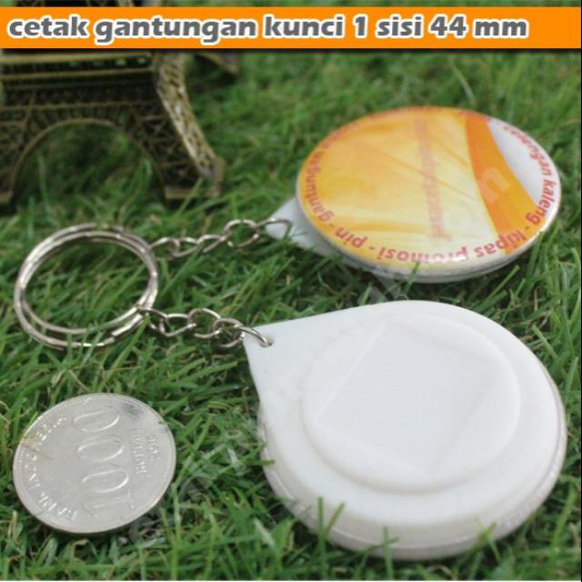 Jual Grosir souvenir gantungan kunci custom murah ganci 1 sisi ukuran ...