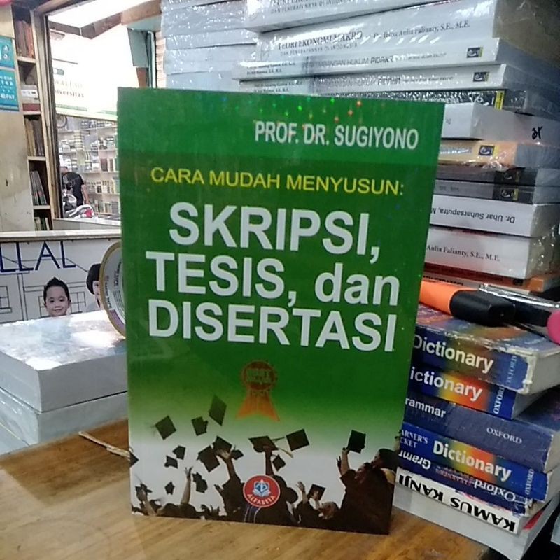 Jual Buku Original Cara Mudah Menyusun Skripsi Tesis Dan Disertasi Shopee Indonesia