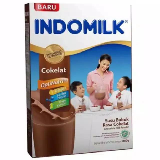 Jual Indomilk Susu Bubuk Rasa Cokelat 800gr | Shopee Indonesia