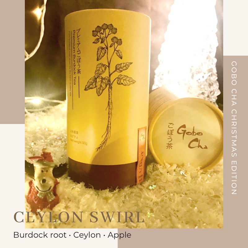 Jual Gobo Cha Ceylon Swirl Flavor / Gobo Cha Premium Burdock Tea ...