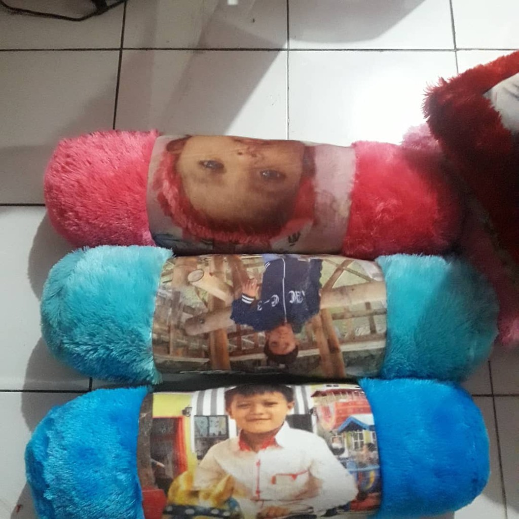 Jual Guling Foto Custom Print uk 15x65cm | Shopee Indonesia