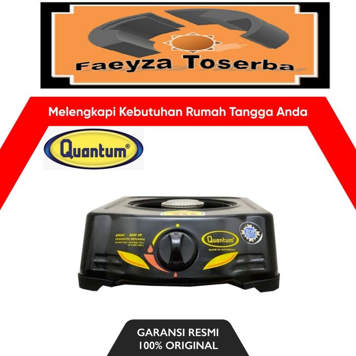 Jual QUANTUM KOMPOR QGC-101 R / QGC 101 R (1 TUNGKU) GARANSI RESMI ...