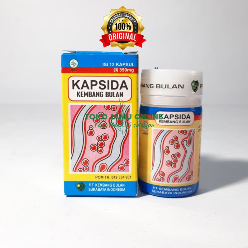 Jual Kapsida Kapsul Bersih Darah Kembang Bulan (Isi 12 Kapsul) | Shopee ...