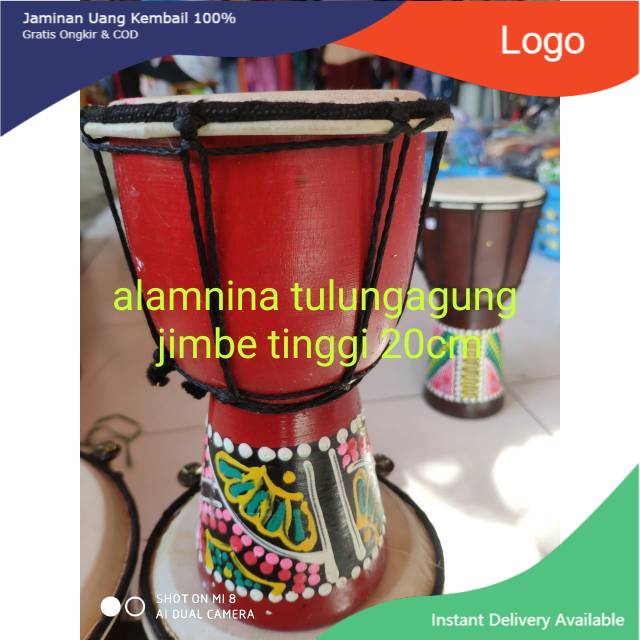 Jual alat musik jimbe khas blitar gendang panjang Jimbe kendang gendang ...