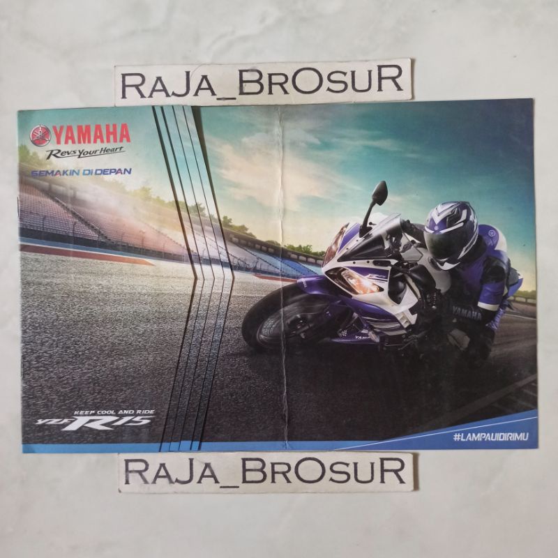 Jual Poster brosur katalog booklet Yamaha YZF R15/Yamaha R15 2015 ...
