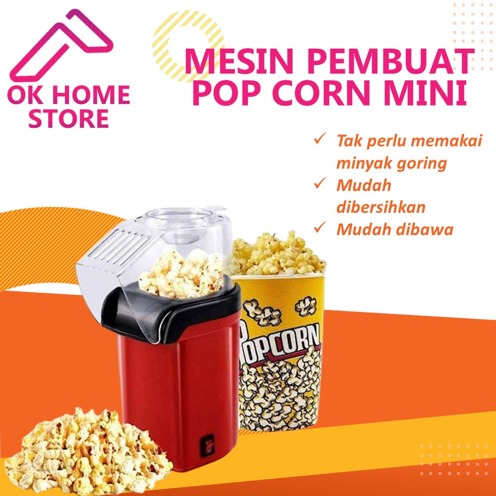 Jual Mesin Alat Pembuat Popcorn Mini | Shopee Indonesia