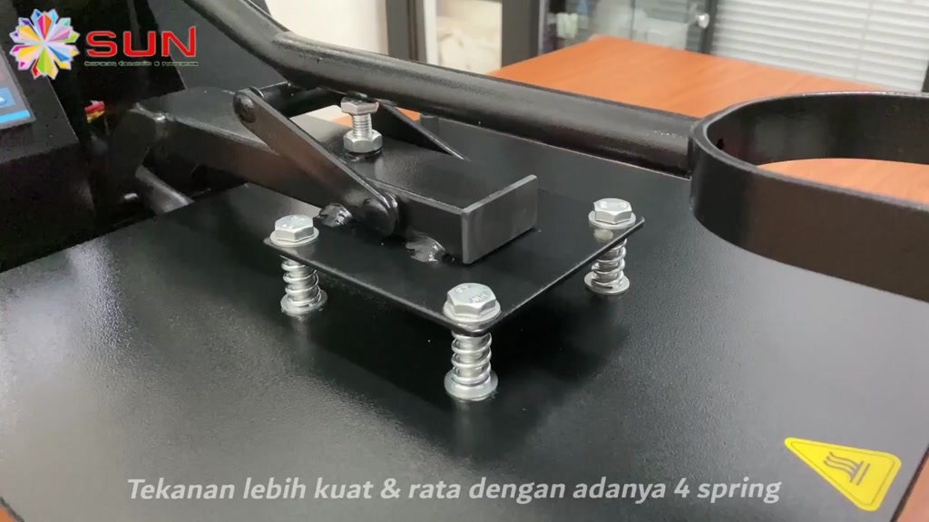 Jual Mesin Press Sablon Kaos SUN 38x38 HIGH PRESSURE ( ALAS ALUMINIUM ...