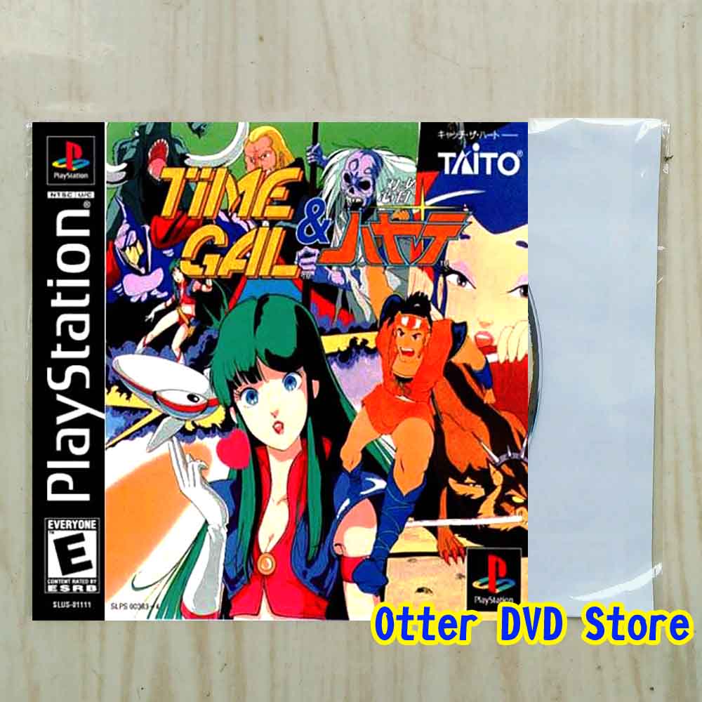 Jual Kaset CD Game Ps1 Ps 1 Time Gal & Ninja Hayate ( 2 Disc ) | Shopee ...
